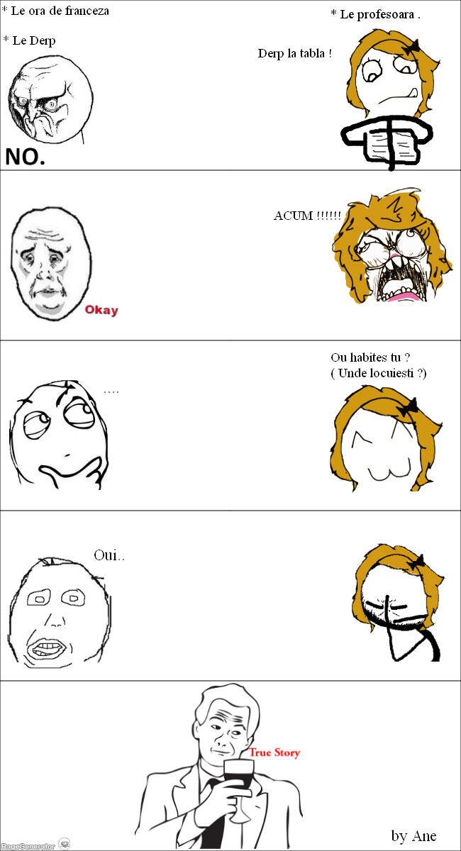 La franceza… – Meme & Rage Comics Romania