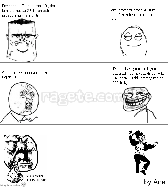 Elev troll . :)) – Meme & Rage Comics Romania