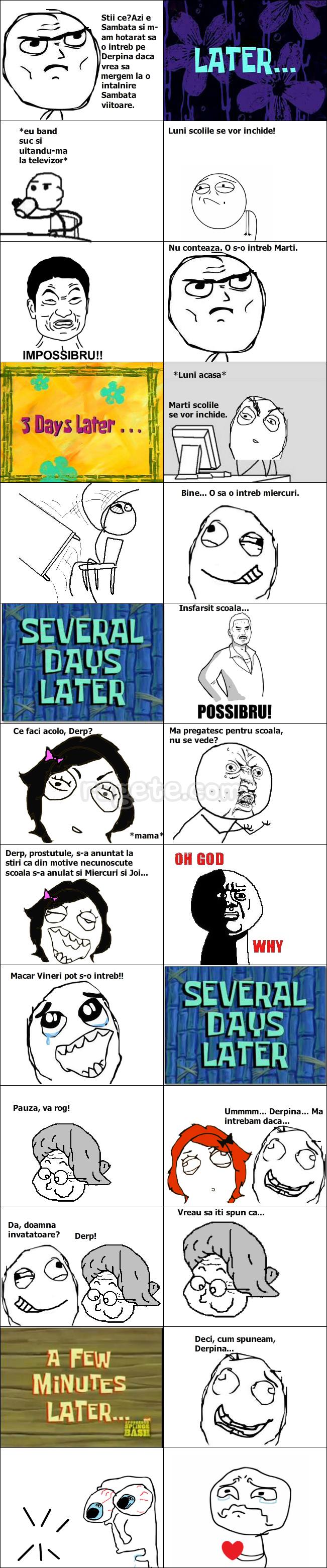 Nu s-a sfarsit inca! – Meme & Rage Comics Romania