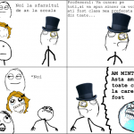 La sfarsit de an cu domnul profesor – Meme & Rage Comics Romania