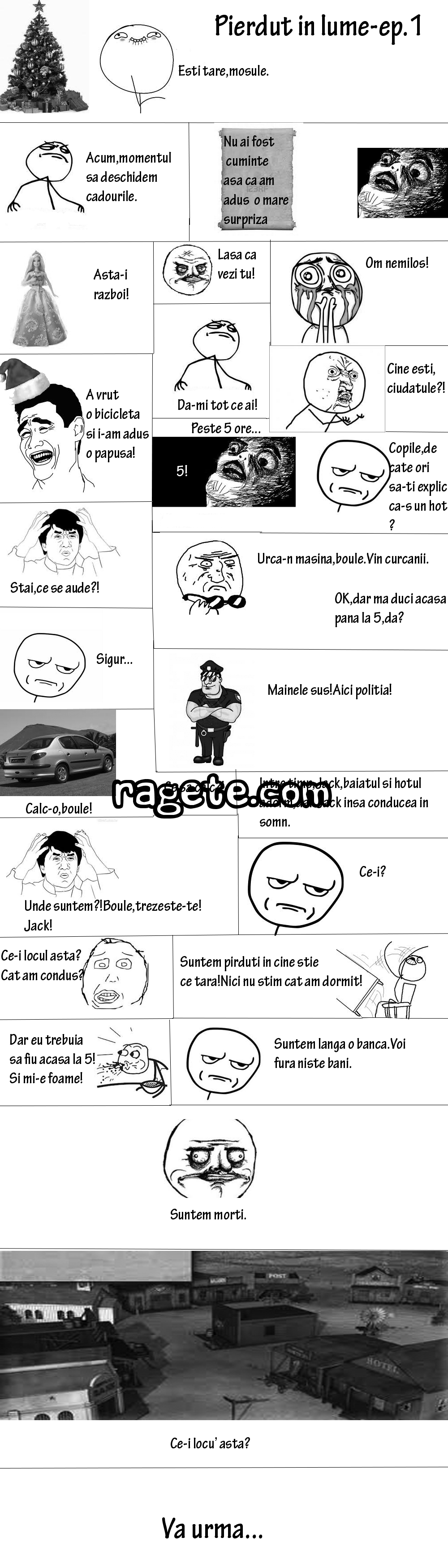 Pierdut in lume-ep.1 – Meme & Rage Comics Romania