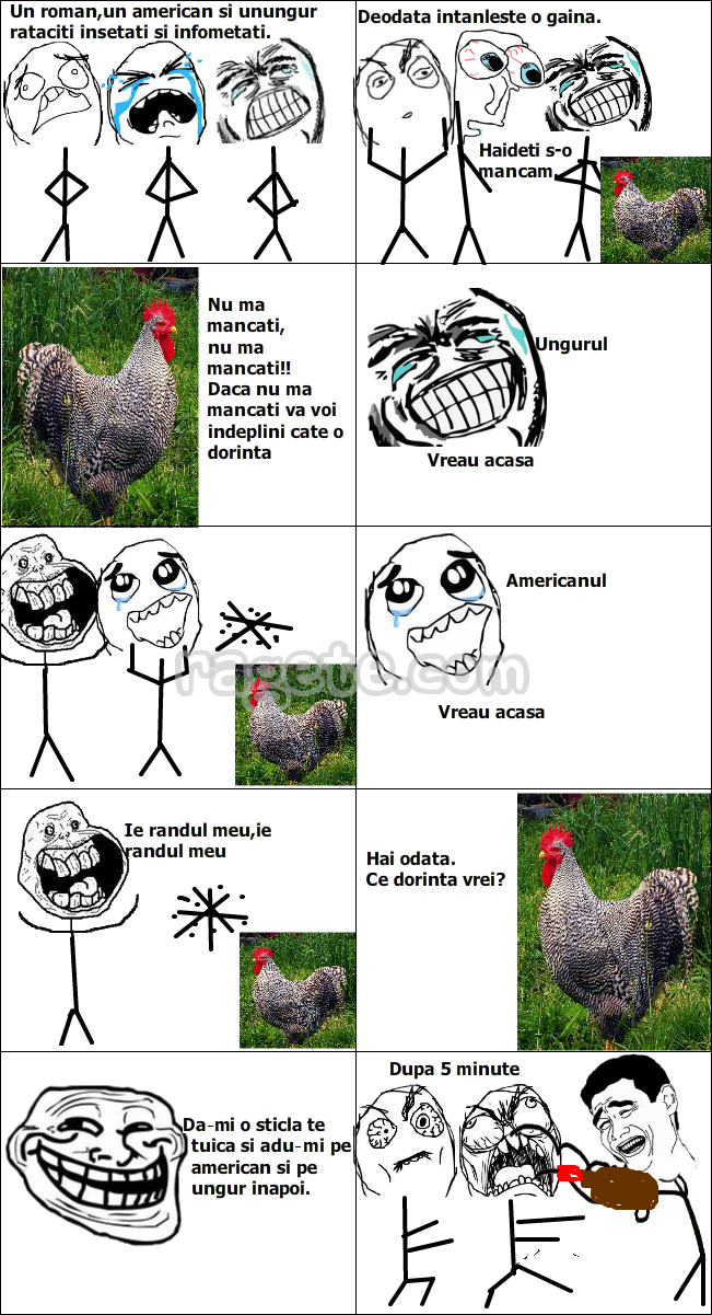 Gaina cu dorinte – Meme & Rage Comics Romania
