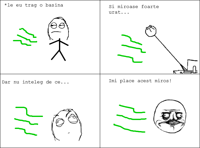 Miros urat – Meme & Rage Comics Romania