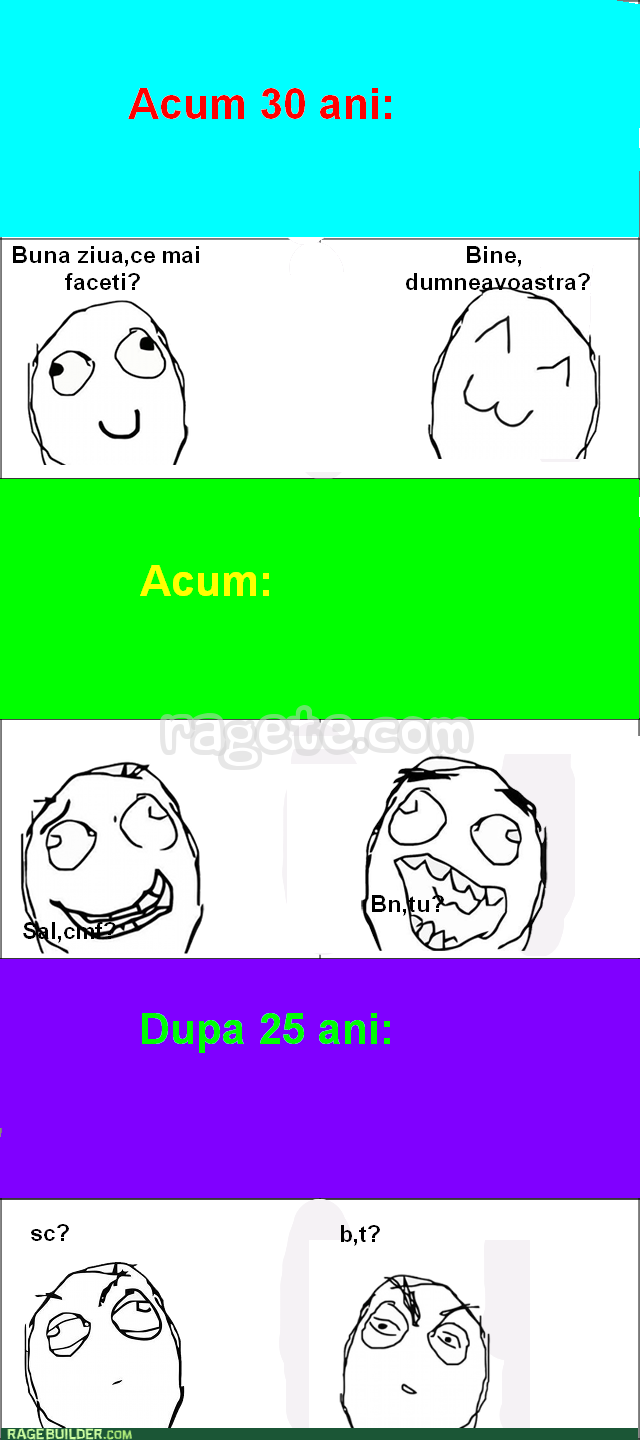 Prescurtarile astea… – Meme & Rage Comics Romania