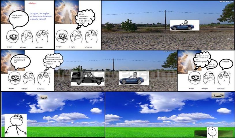 Le tigan cade in groapa – Meme & Rage Comics Romania