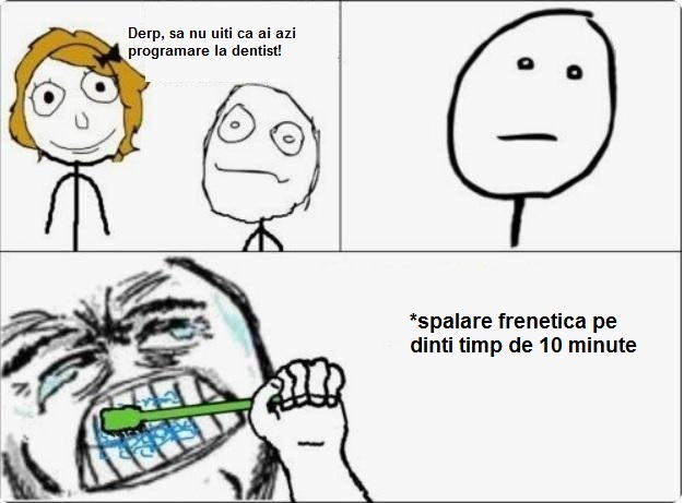 Programare la dentist – Meme & Rage Comics Romania